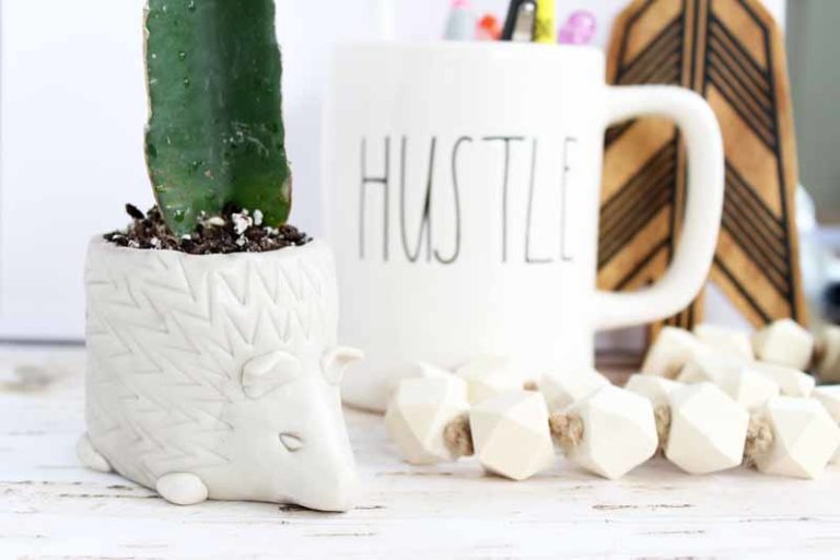 Handmade Animal Planter - Resin Crafts Blog