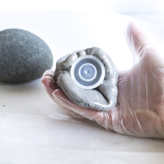 Fake Rock Key Holder with EasySculpt - Resin Crafts Blog