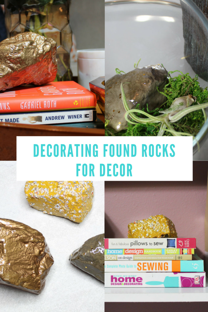 Protecting and Decorating Rocks to use as Decor Around Your Home