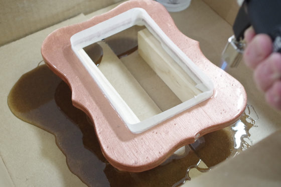 DIY Resin Coated Picture Frame - Resin Crafts Blog