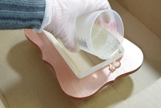 DIY Resin Coated Picture Frame - Resin Crafts Blog