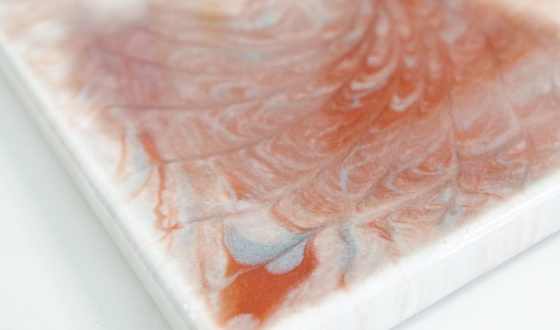 Metallic Poured Resin Art on Canvas - Resin Crafts Blog