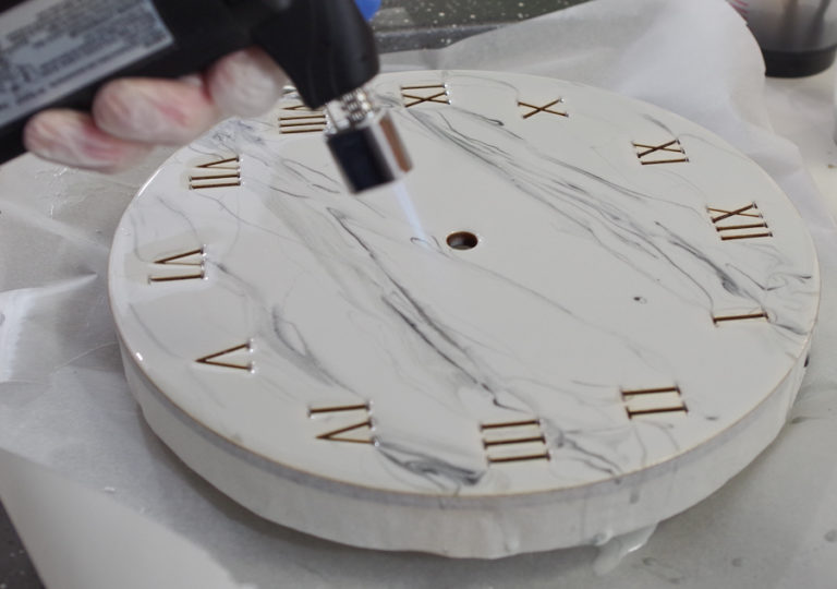 DIY Wood and Resin Clock - Resin Crafts Blog
