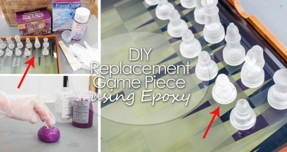 DIY Replacement Game Piece using Epoxy - Resin Crafts Blog