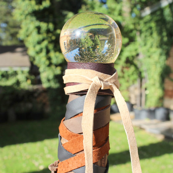 Resin Crystal Ball Wizard Staff DIY - Resin Crafts Blog