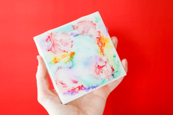 Resin FIRE Coasters with EnviroTex Lite