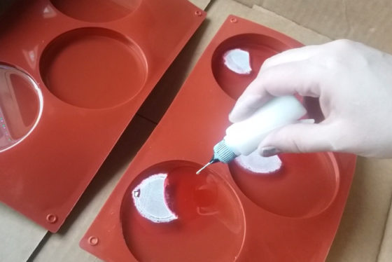 Petrified Rainbow Resin Coasters with Alcohol Ink DIY - Resin Crafts Blog