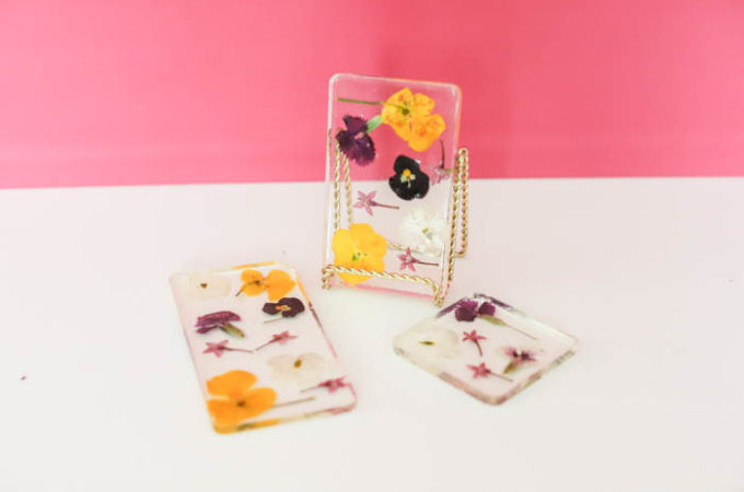 Pressed flowers in resin-13 - Resin Crafts Blog