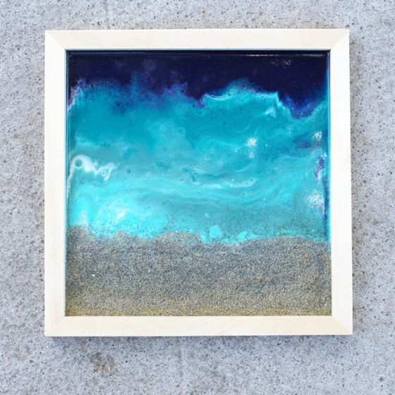 17 Stunning Resin Pouring Wall Art Inspiration Ideas