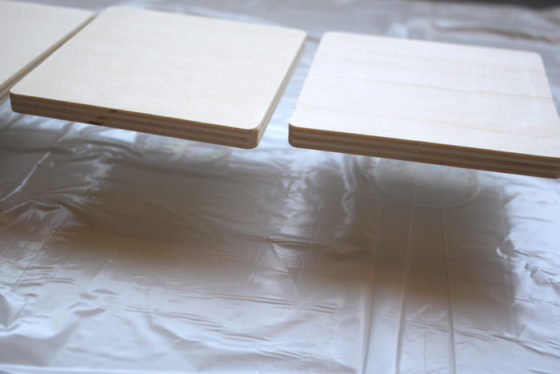 Sunset Rainbow Poured Resin Coasters DIY - Resin Crafts Blog