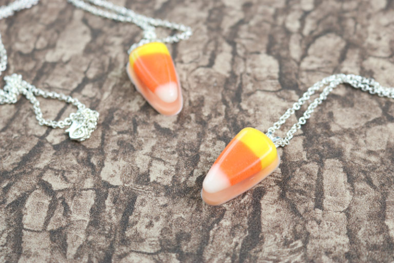 DIY Candy Corn Necklace - Resin Crafts Blog