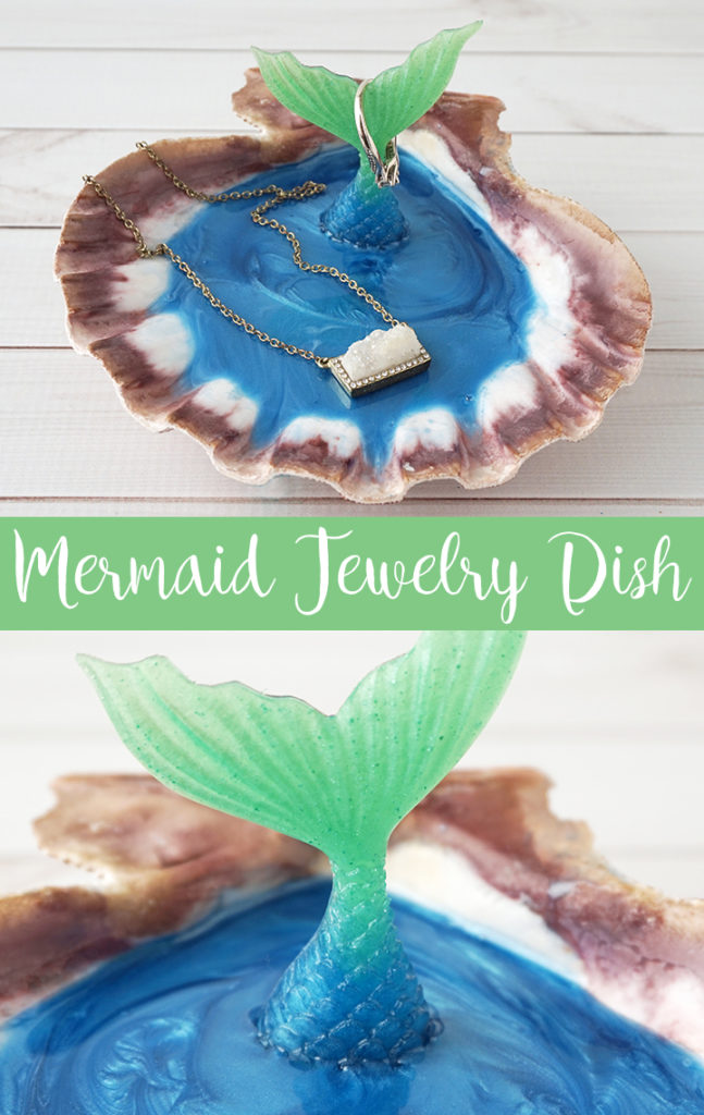 DIY Mermaid Jewelry Dish - Resin Crafts Blog