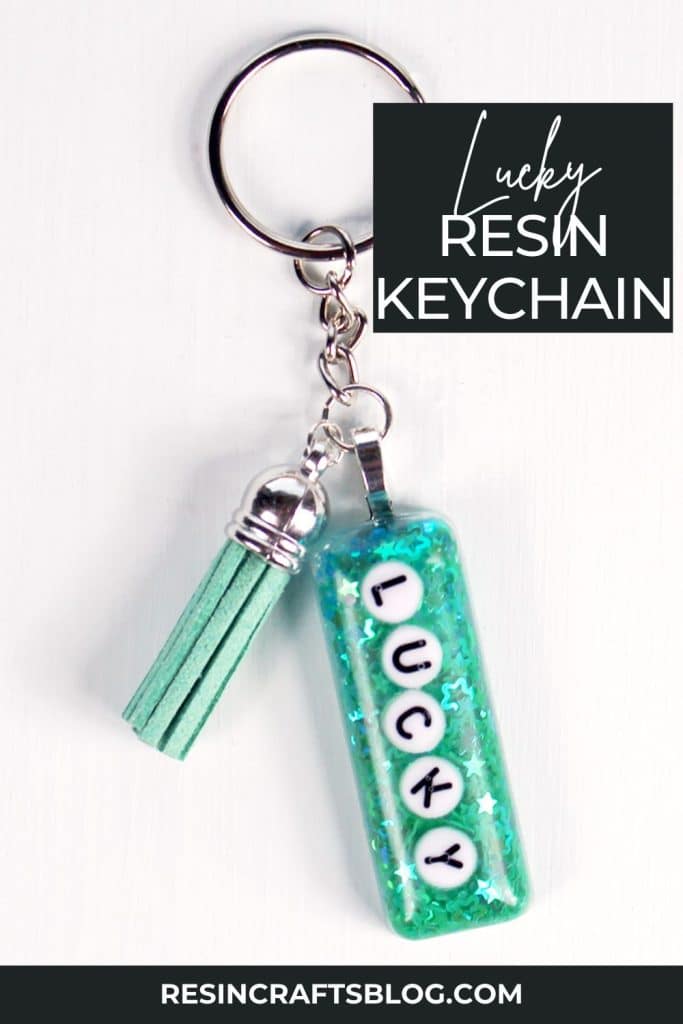 lucky-epoxy-keychain - Resin Crafts Blog