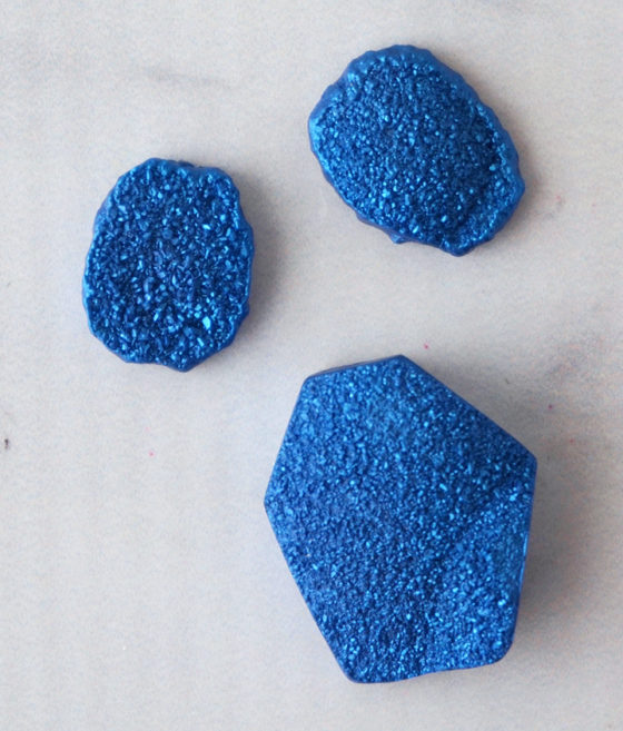 Faux Druzy Resin Jewelry Set - Resin Crafts Blog
