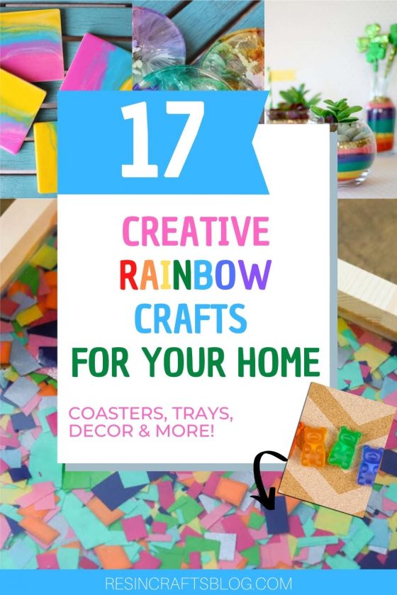 17 Fun And Colorful DIY Rainbow Crafts For Your Home