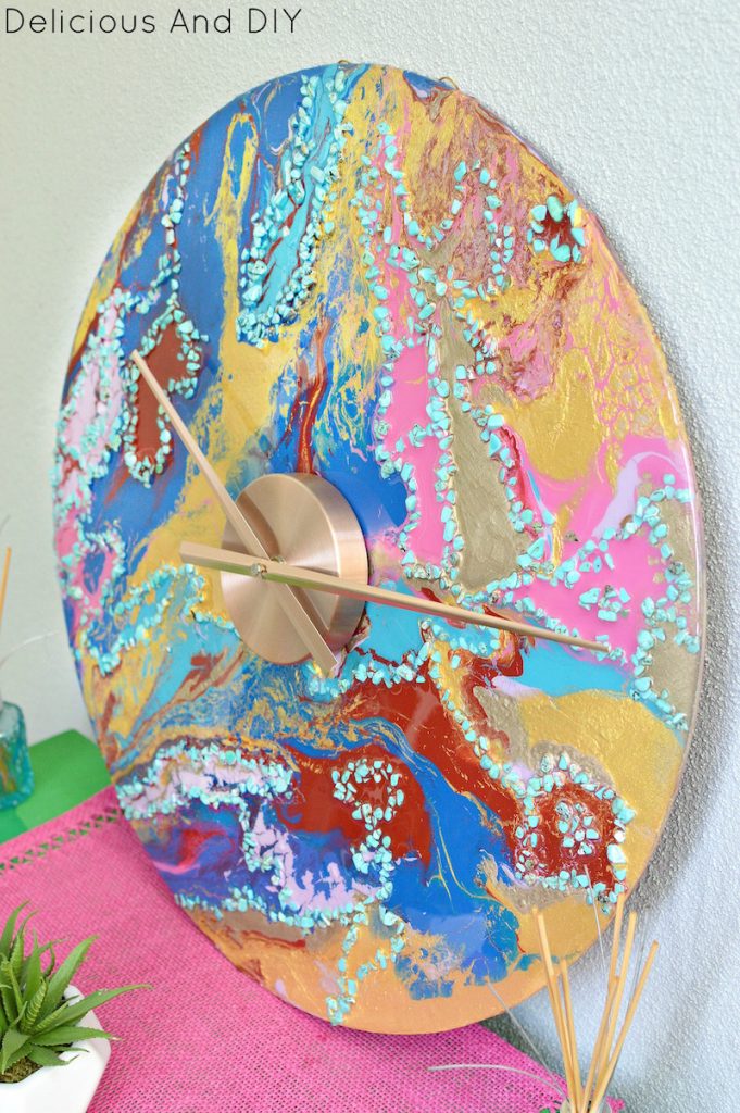 17 Stunning Resin Pouring Wall Art Inspiration Ideas