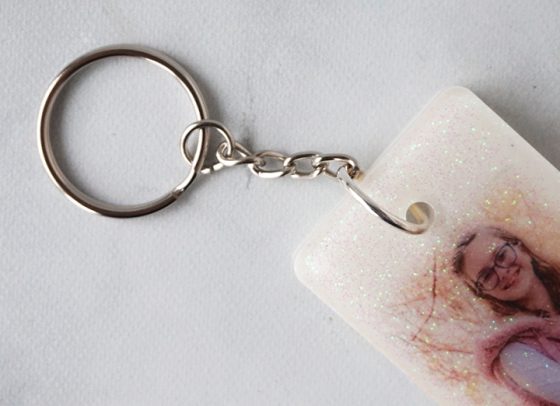 Resin Photo Keychains with EasyCast - Resin Crafts Blog