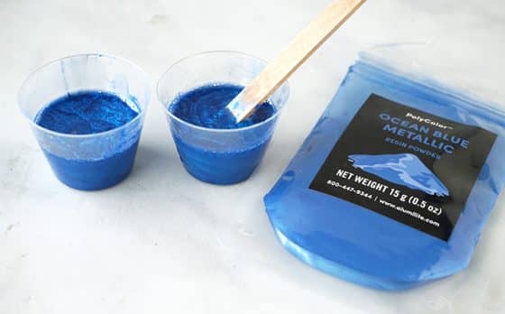 Resin Mermaid Tail Coasters with EasyCast - Resin Crafts Blog