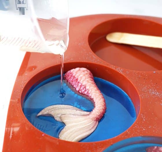 Resin Mermaid Tail Coasters with EasyCast - Resin Crafts Blog