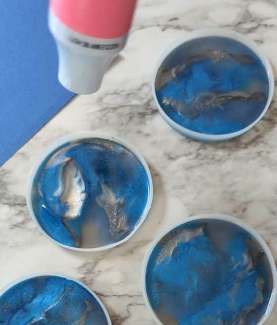 How to Make Monogram Epoxy Coasters - Resin Crafts Blog