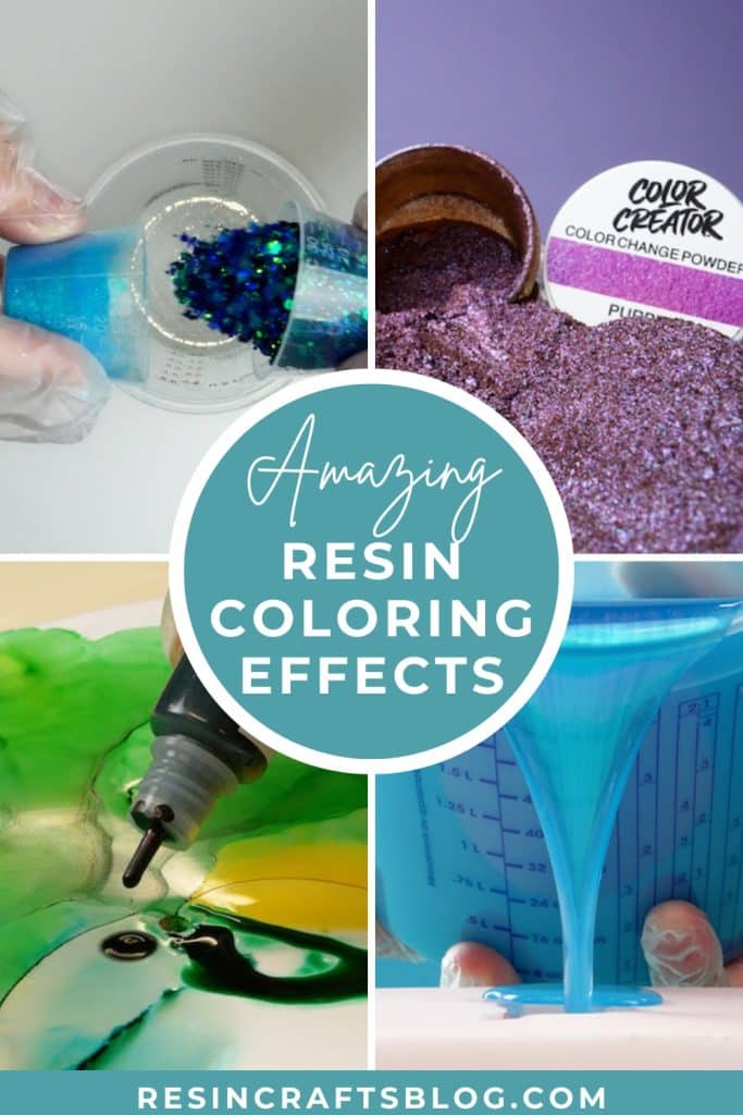 Amazing resin coloring effects - Resin Crafts Blog