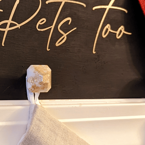 How to Make an Epoxy Knob Stocking Holder - Resin Crafts Blog