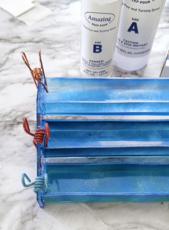 How to Make a Colorful Resin Shelf - Resin Crafts Blog