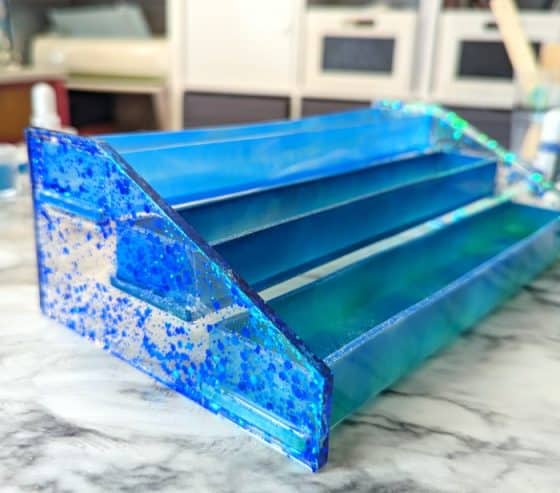 How to Make a Colorful Resin Shelf - Resin Crafts Blog