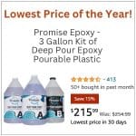Promise Epoxy - 3 Gallon Kit - Resin Crafts Blog